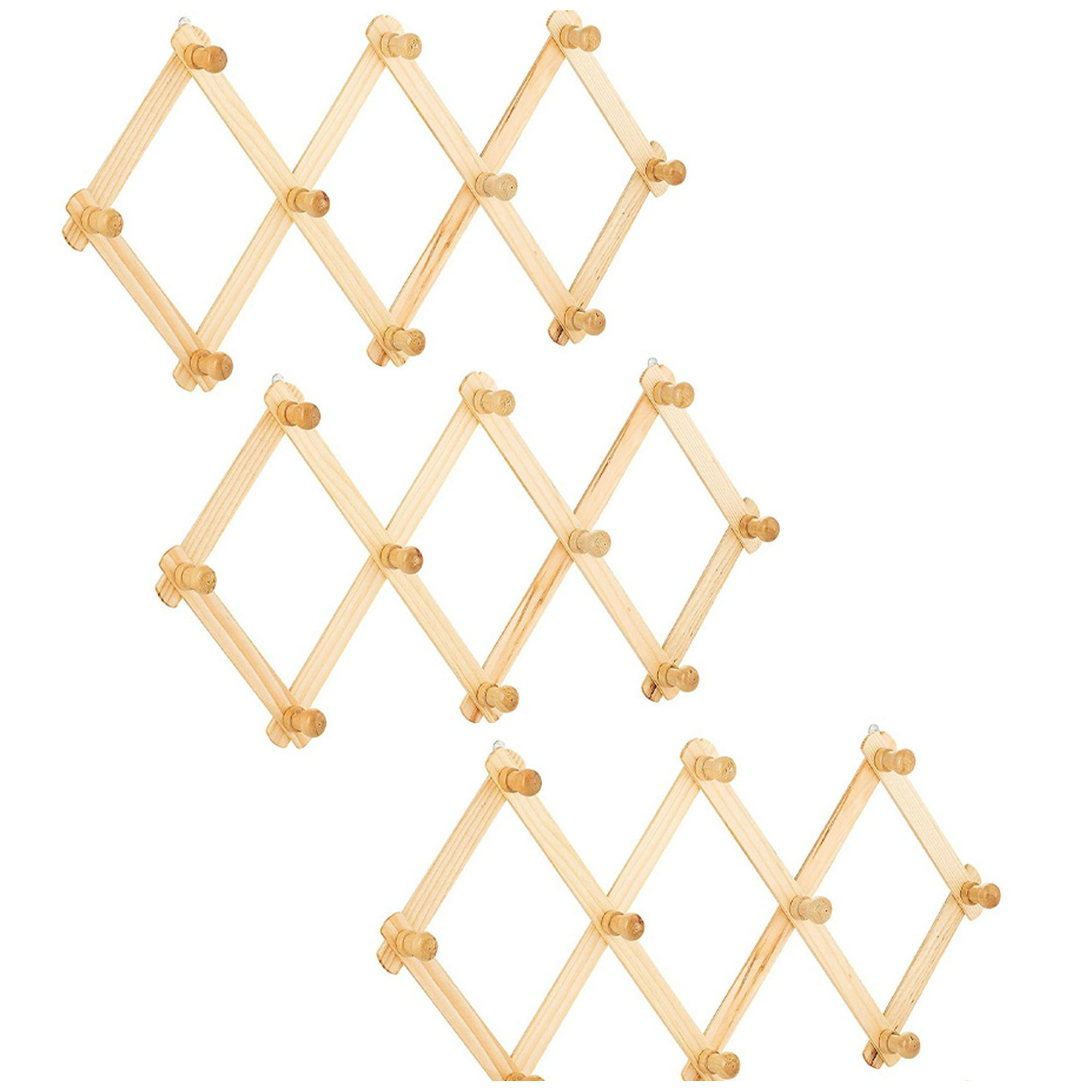 Click here for Cribun 3pcs Expandable Wooden Hanging Rack For Hat... prices