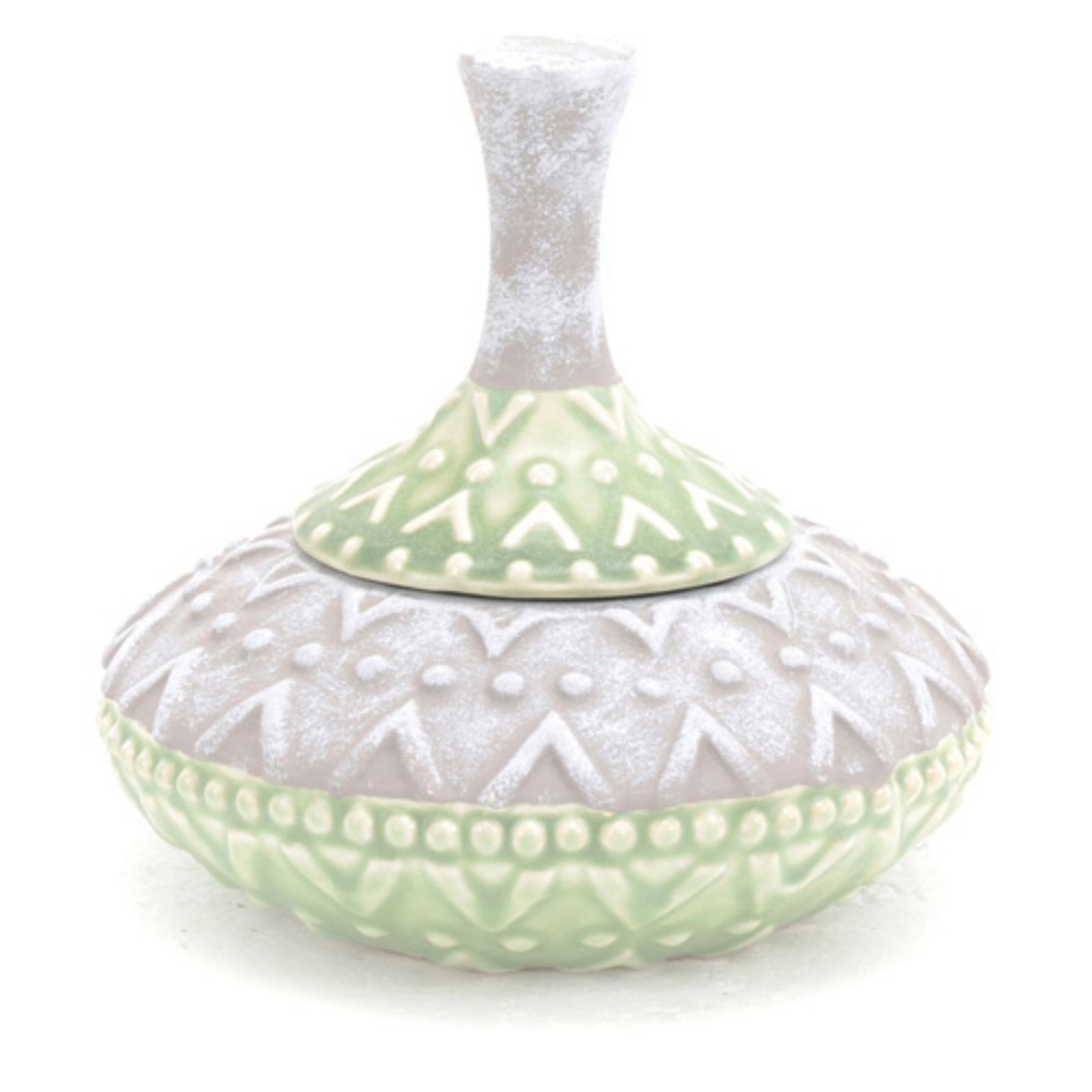 Sagebrook Home Round Ceramic Decorative Covered Jar - Walmart.com