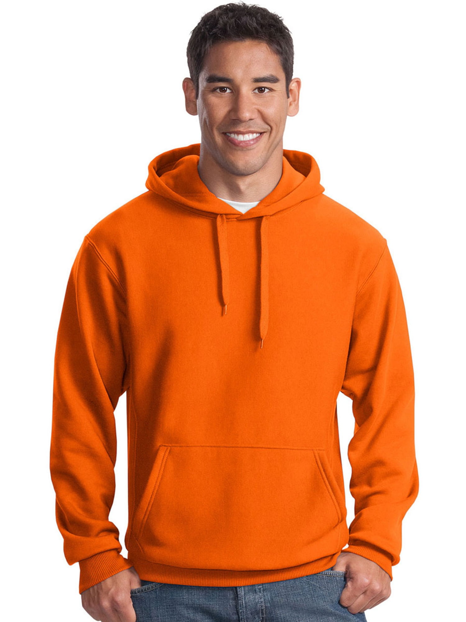 Sport-Tek Men's Super Heavyweight Pullover Hooded Sweatshirt_Orange ...