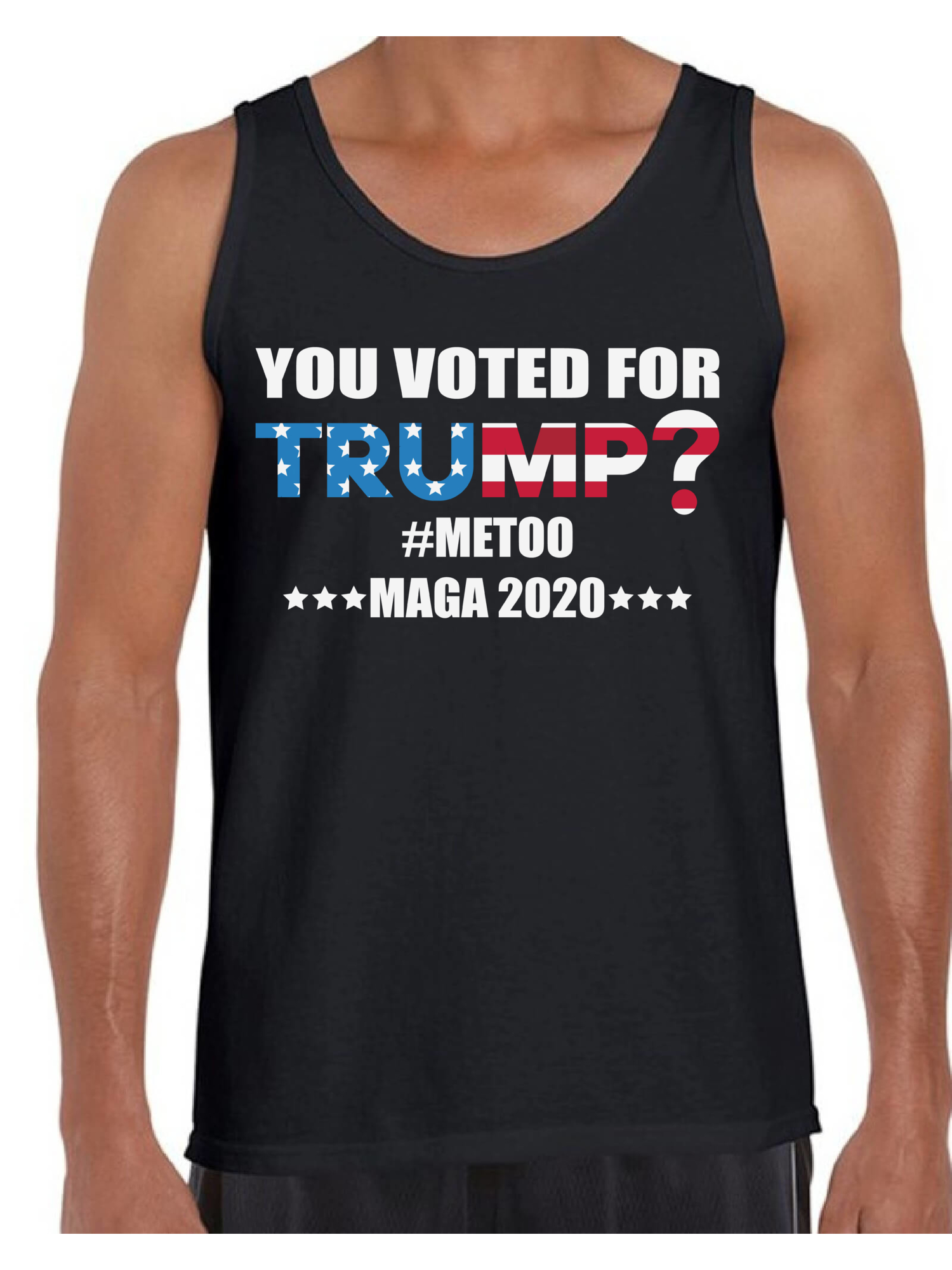 Awkward Styles Trump Sleeveless Shirt You Voted Me Too Tank Tops for ...