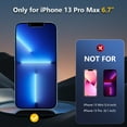 [2 Pack] Cnarery Matte Glass Screen Protector Designed for iPhone 13 ...