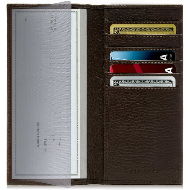 Access Denied - Genuine Leather Checkbook Cover For Men And Women ...