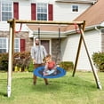 Goplus 40'' Flying Saucer Tree Swing Indoor Outdoor Play Set Swing for ...