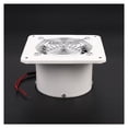 4 Inch 20W Ventilating Exhaust Extractor Fan Window Wall Kitchen Toilet ...