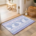 2x3ft Area Rug,Retro Bohemian Flower Pattern Washable Large Rugs Soft ...