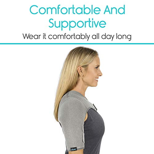Vive Shoulder Brace – Rotator Cuff Compression Support – Men, Women ...