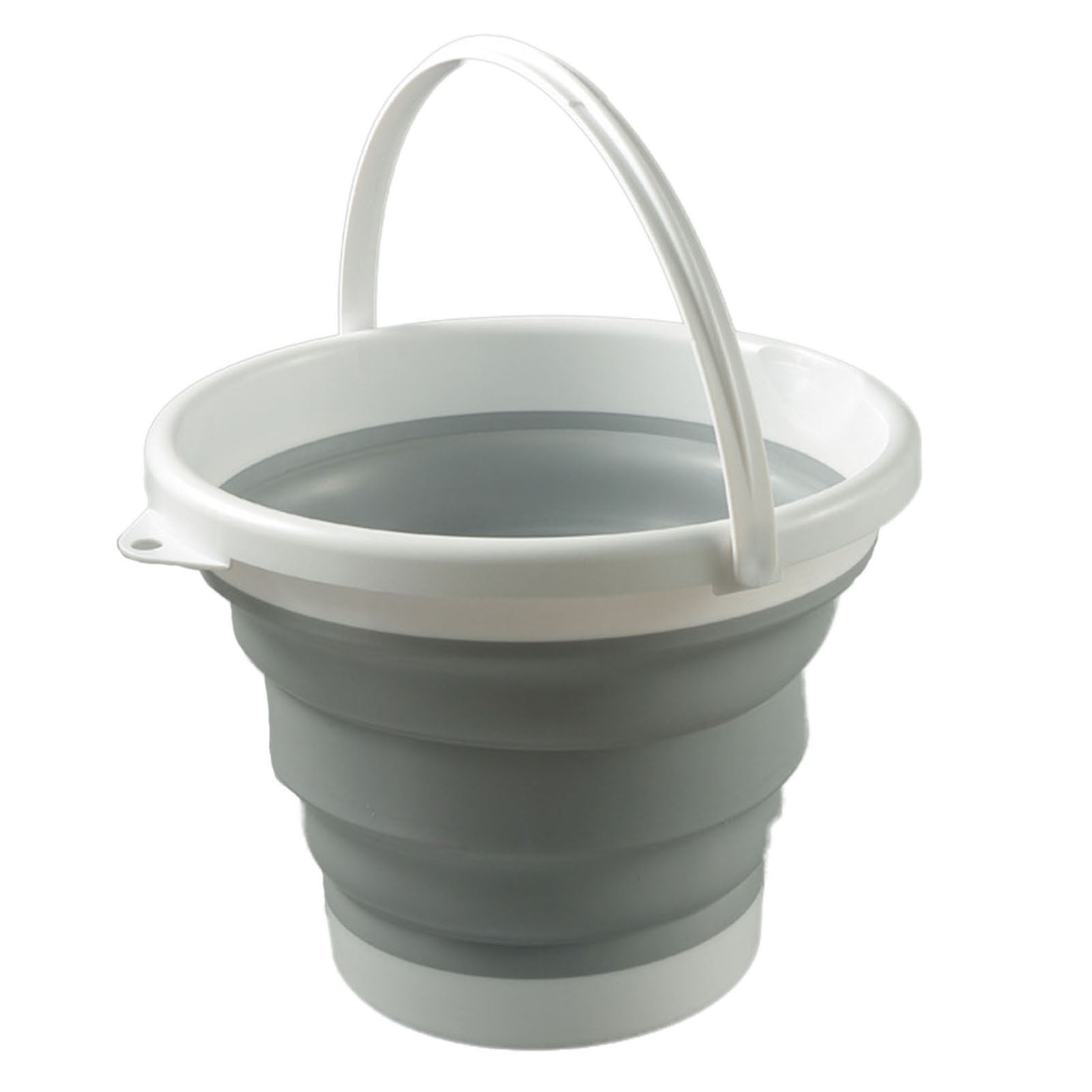 Foldable Pail Bucket Portable Collapsible Bucket Camping Beach Fishing ...