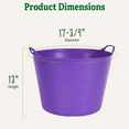 Gardener's Supply Company, Plastic Tubtrug, 11 Gallon, Purple - Walmart.com