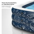 "Pool Sense Extra Large Family Rectangular Inflatable Above Ground ...