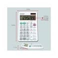 Sharp Calculators EL-330WB with LCD displays Professional Desktop ...
