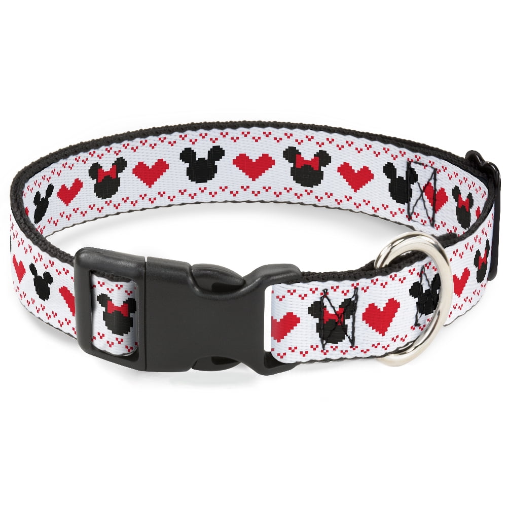 Disney Pet Collar, Dog Collar Plastic Buckle, Disney Holiday Mickey and ...
