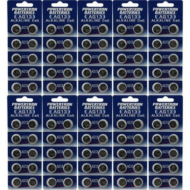 50 Pack Maxell LR44 AG13 357 button cell battery "NEW HOLOGRAM PACKAGE " - Walmart.com