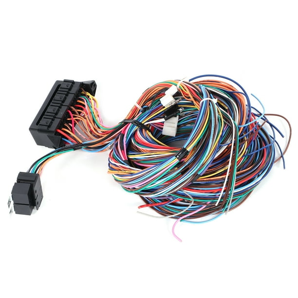 Circuit Harness,20 Circuits 20 Fuses Fuse Harness Kit Car Accessory ...