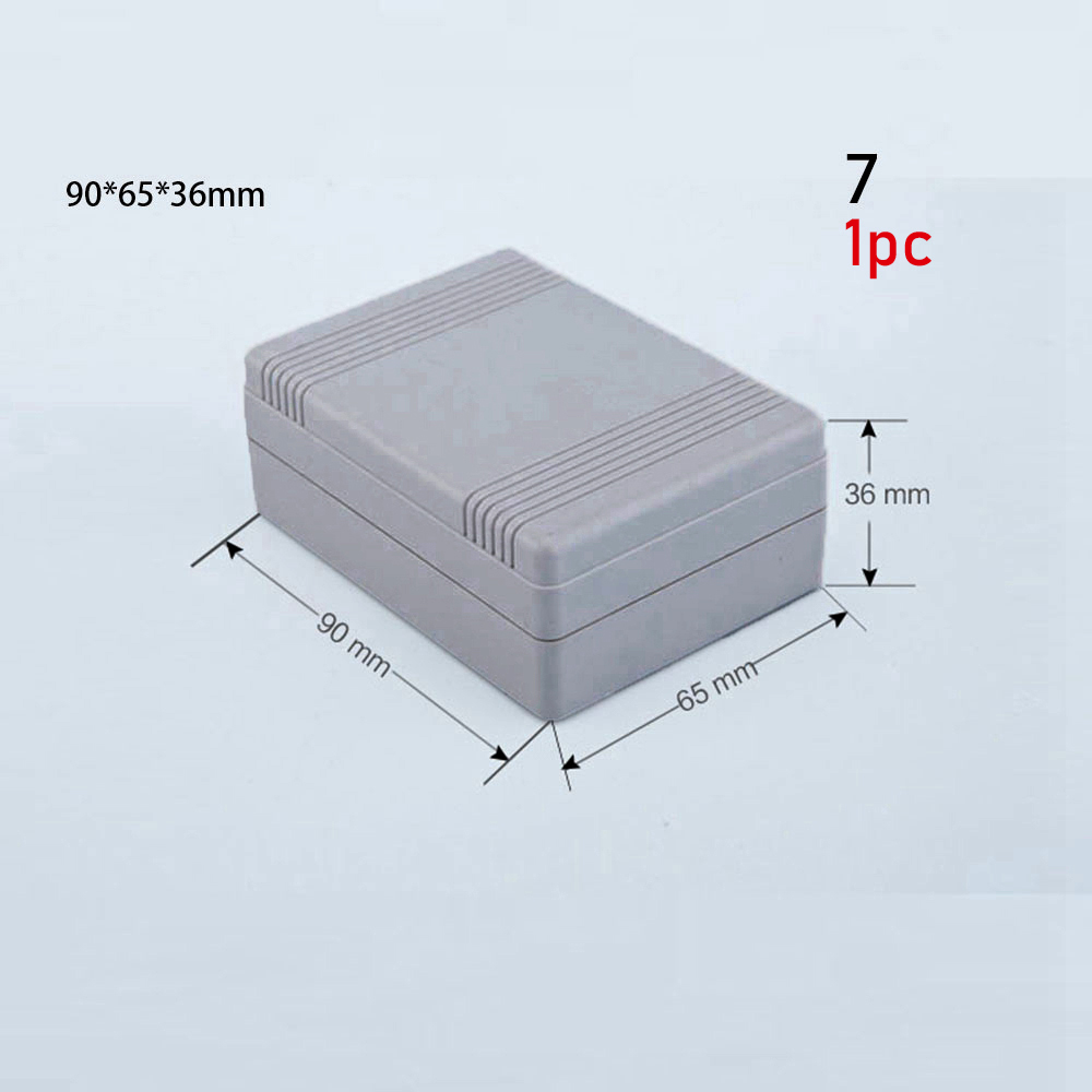 1/2pcs Hot White/Grey High Quality ABS Plastic Enclosure Boxes ...