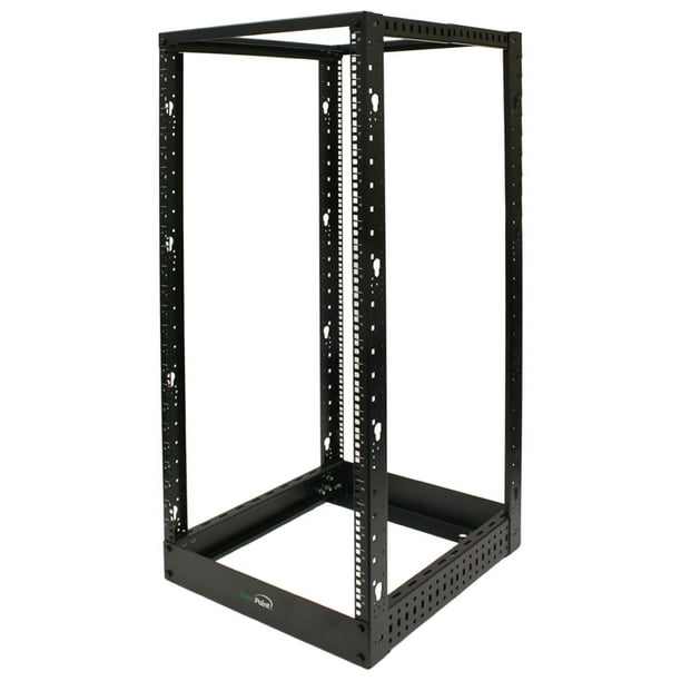 navepoint 25u professional 4-post it open frame server network relay ...