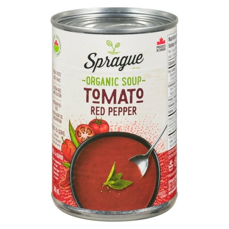Sprague Organic Tomato & Red Pepper Soup, 398ml Reheat and Serve ...