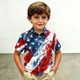 Big Boys Short Sleeve Shirts Kids Western Cowboy PrinButton Down Casual ...
