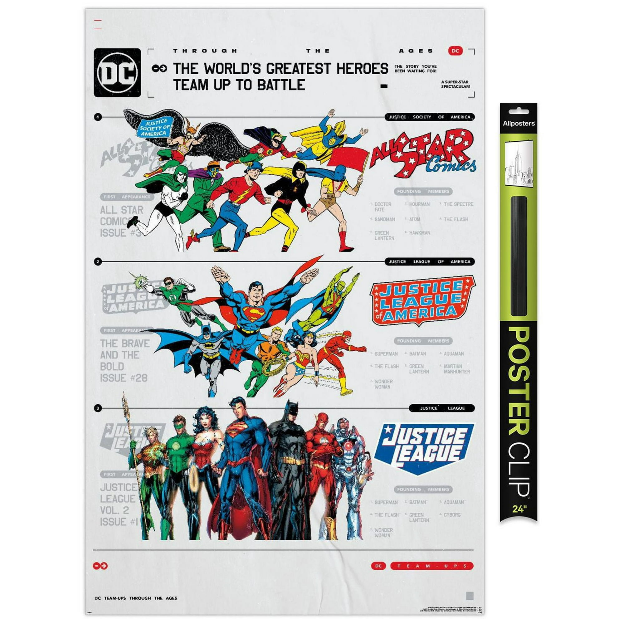 Click here for Trends International Dc Comics 90th - Greatest Tea... prices