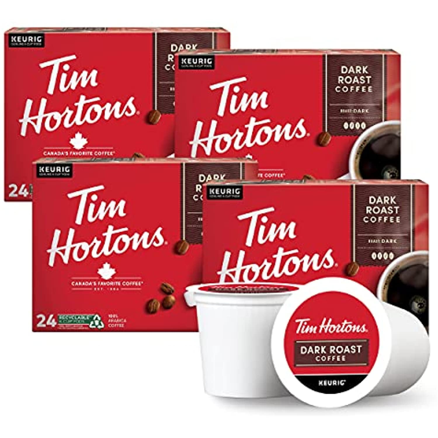 Click here for Tim Hortons Dark Roast Coffee  Single-Serve K-Cup... prices
