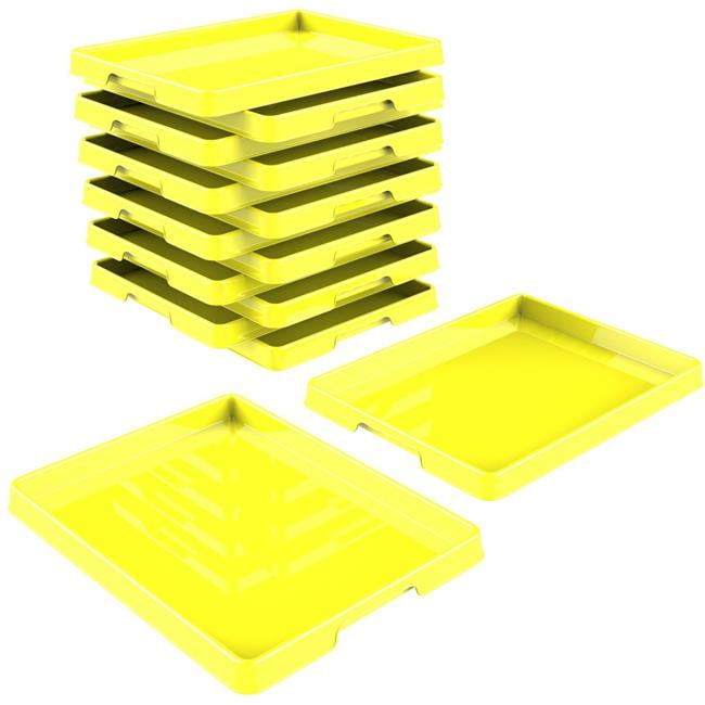 Storex Sorting & Crafts Tray Yellow - Pack of 12 - Walmart.com