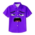Boys Tops Cartoon Print Long Sleeve Button Down Comfort Boys Clothing ...