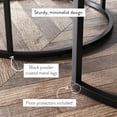 Nathan James Stella Round Nesting or Stacking Coffee Table Set of 2 ...