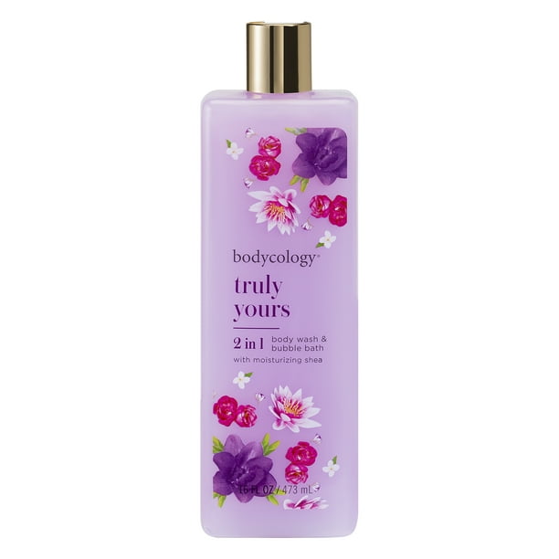 Bodycology Truly Yours 2 In 1 Moisturizing Body Wash And Bubble Bath