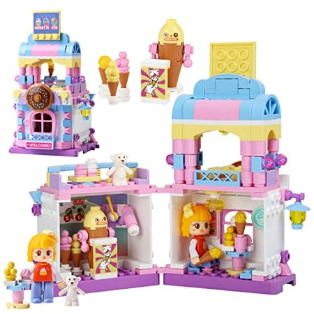 Girls Building Blocks Toys Dessert House Building Kit for Girl Pretend ...
