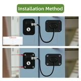 Volibel Baby Refrigerator Lock, Mini Fridge and Freezer Door, Child ...