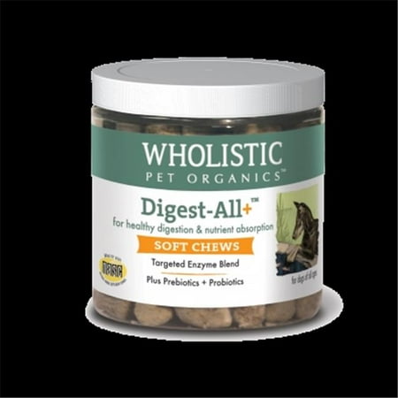 Wholistic Pet Organics CSTWP32060 Digest All Plus Soft Chew - 150 Count ...