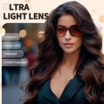 4 count Women Large Sunglasses, UV 400 Glasses Classic Trend Ladies ...