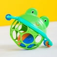 Bright Starts Oball Easy Grasp Jingle & Shake Infant Toy Green Unisex ...