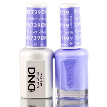 DND DC Purples GEL POLISH DUO, Gel Lacquer 0.5 oz + Matching Nail ...