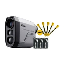 Nikon CoolShot 50i Golf Laser Rangefinder with Magnet, Case, Grey/Black ...
