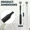 3 count Jar Spatulas 10in Long Skinny Heat-Resistant, Narrow Spatula ...