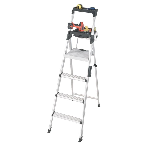 COSCO Signature Series Type IA Aluminum Step Ladder - Walmart.com ...