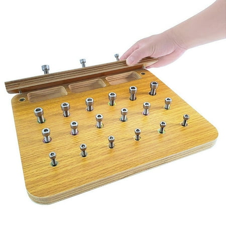 Patients Finger Exerciser Wood Board, Orthotics Finger Training ...