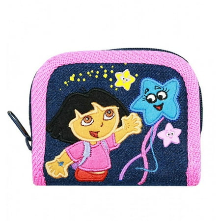 Zip Wallet - Dora the Explorer - Dora & Stars Blue New 15399 | Walmart ...