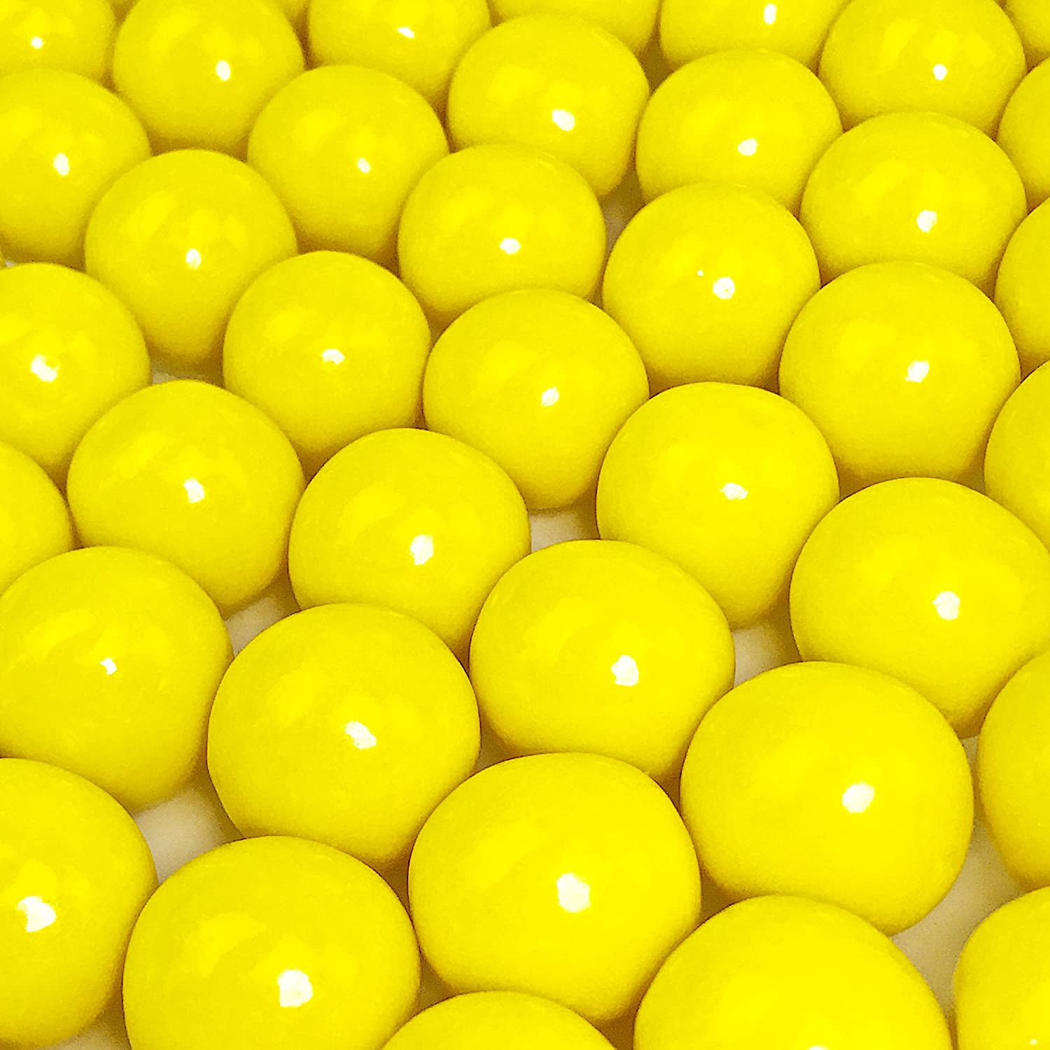 Candy Envy Yellow Gumballs, 2 lb. Bag, Large 1 inch Gum Balls - Walmart.com