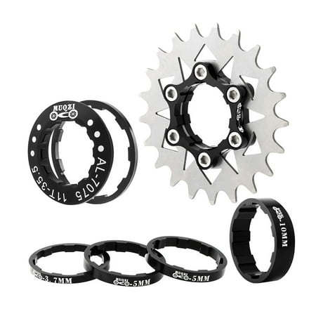 21T Single Speed Set Fixed Gear Sprocket Hub Refit Black | Walmart Canada