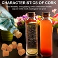 30PCS Natural Cork Stoppers for Glass Bottles,Crafts & Home Decor ...
