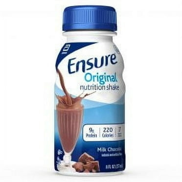 Ensure® Plus Chocolate Oral Supplement, 8 oz. Bottle - Walmart.com