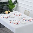 15.4 Inch Round Placemats Set of 4 Washable Heat Resistant Placemats ...