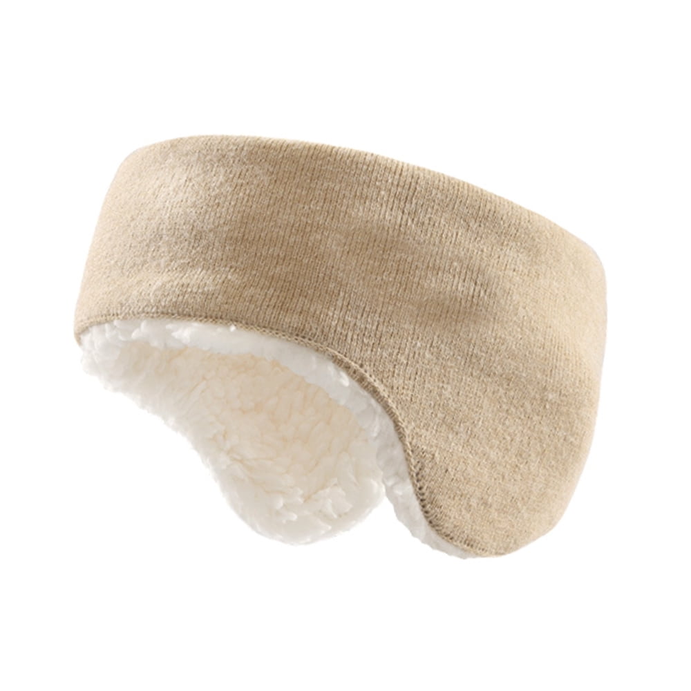Winter Headbands , Ear Warmers for Women Headband Knit Thick Fleece ...