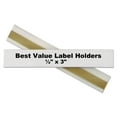 C-Line Self-Adhesive Label Holders, Top Load, 1/2 x 3, Clear, 50/Pack ...