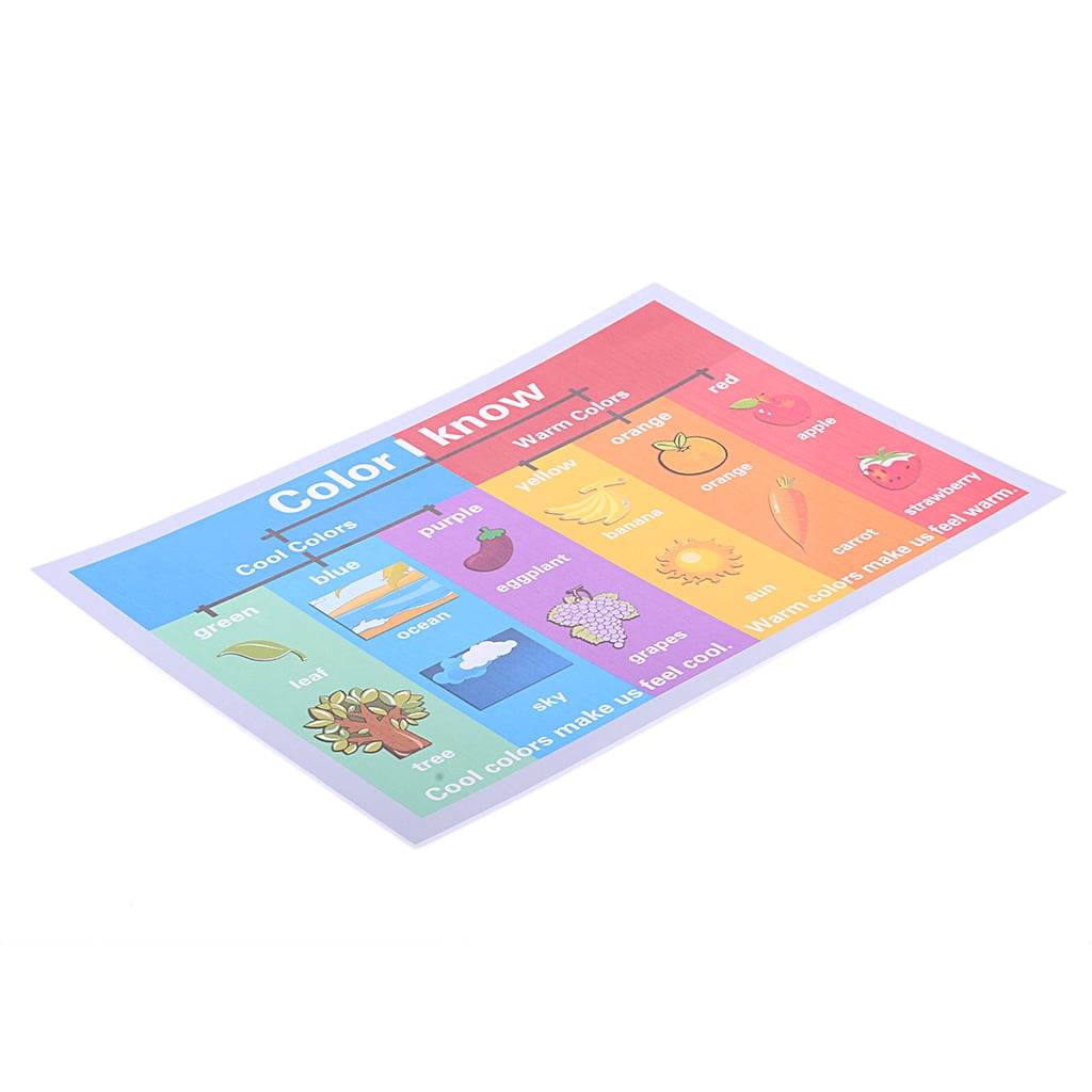 Educational Learning Picture Hanging Poster - Homeschool / Nursery ...