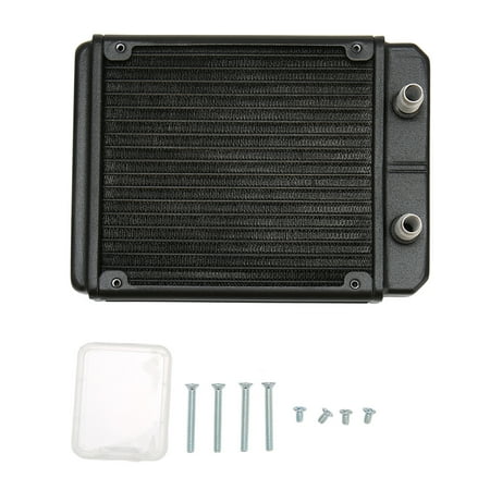 PC Metal Radiator,Water Cooling Radiator Frosted CPU Radiator Liquid ...