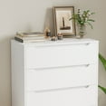 Homfa Vertical 5 Drawer Dresser, Wood Storage Cabinet with Upgraded ...