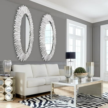 Tyler Dillon Black Metal Framed Racine Wall Mirror - 54" H x 42" W ...