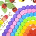 Bottle Caps for Crafts 100pcs Plastic Bottle Caps DIY Handicrafts 1.18× ...